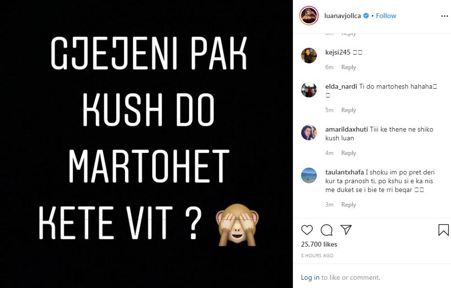 Luana Vjollca konfirmoi dasmën me Krenar Çoçajn, apo na bënë sytë ...