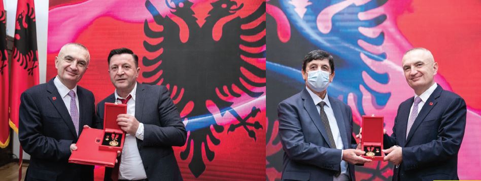 Presidenti i Republikës dekoron artistët e mëdhenj, Ylli Baka dhe ...