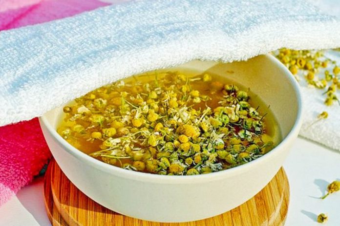 Kura me Kamomil dhe Sodë Kundër Sinozitit dhe Hundëve të Bllokuara ...