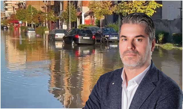 Ermal Dredha kthen Vlorën në Venecia, lë sërish vlonjatët nën ujë ...